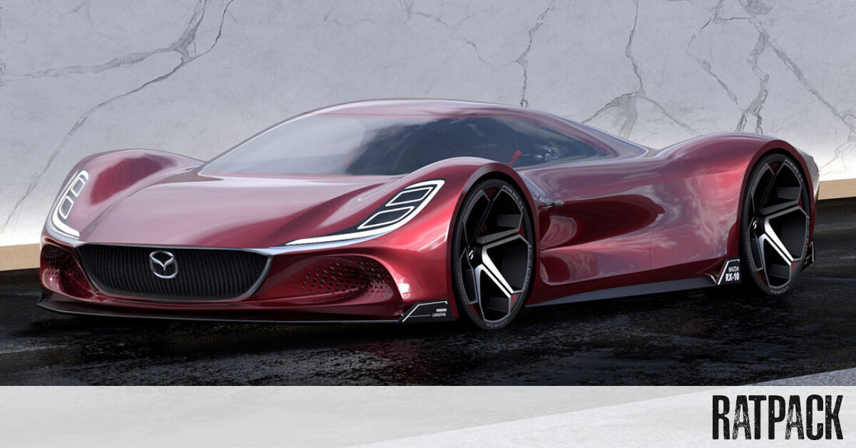 Η απόκοσμη αύρα του Mazda RX-10 Vision - RatPack.gr