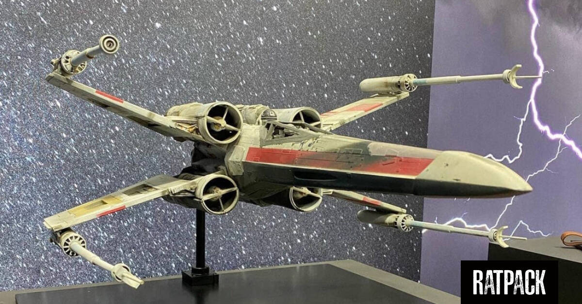 Το αυθεντικό X-Wing του «Star Wars: A New Hope» κοστίζει πλέον όσο ο ...