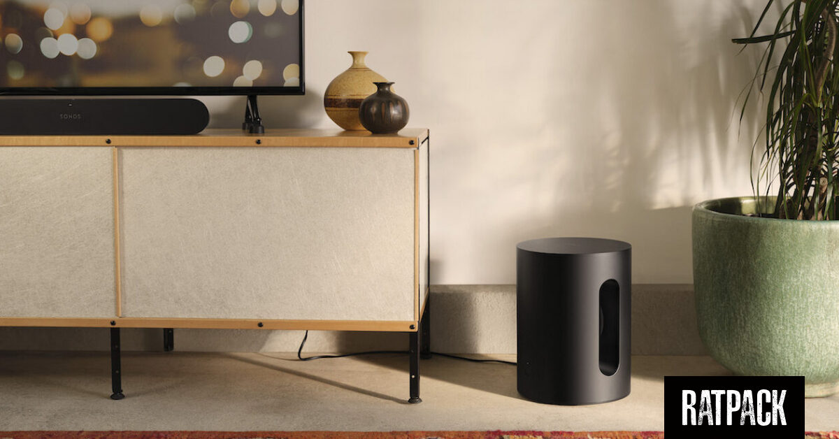 Η Sonos παρουσιάζει το Sub Mini, το κυλινδρικό Subwoofer για έντονα μπάσα - RatPack.gr