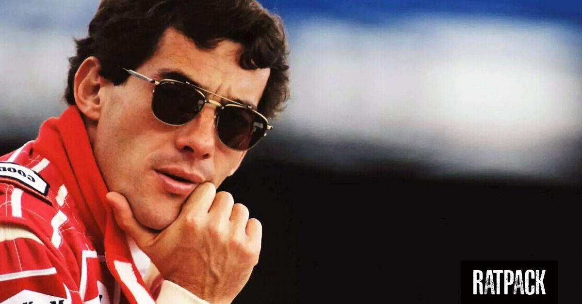 O Ayrton Senna δεν γνώριζε μόνο από ταχύτητα, γνώριζε κι από στυλ ...