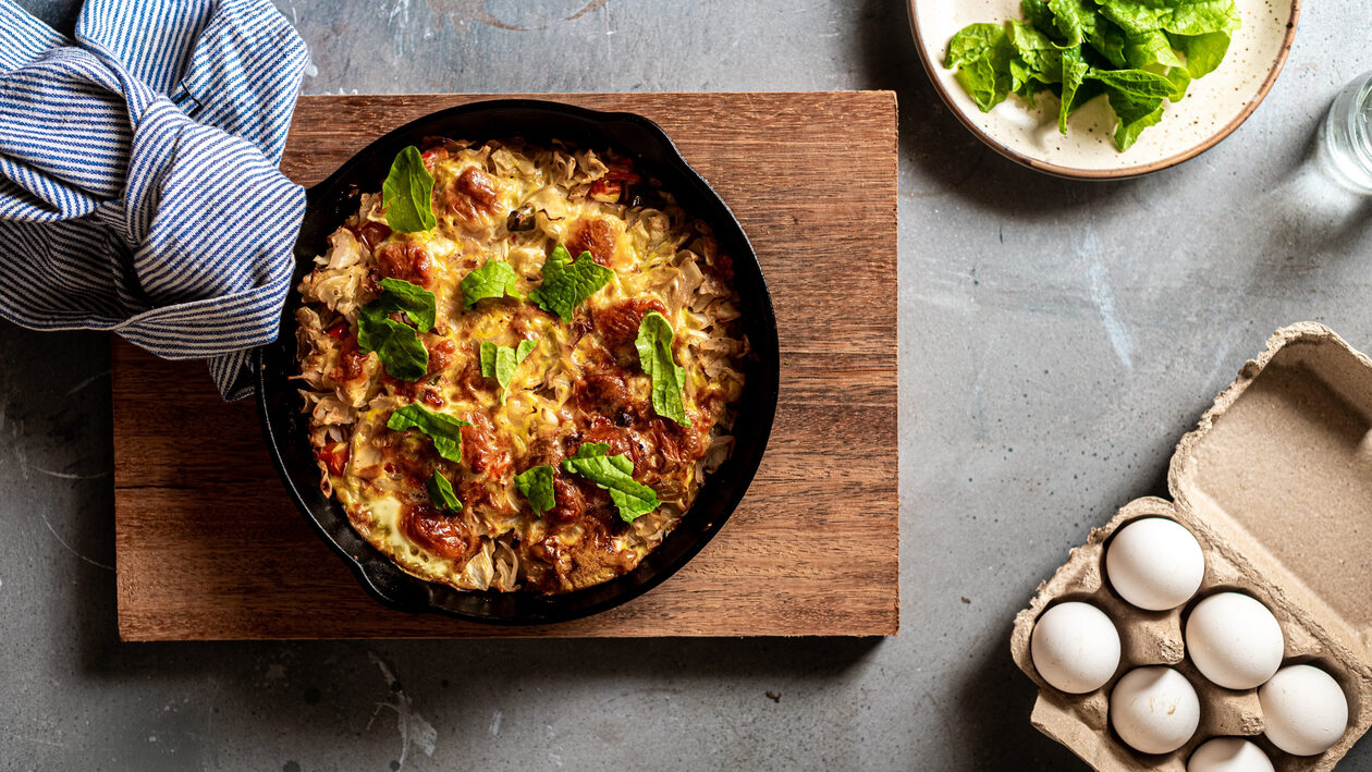 H frittata είναι ο εύκολος γαστρονομικός τρόπος για να εντυπωσιάσει ο ...