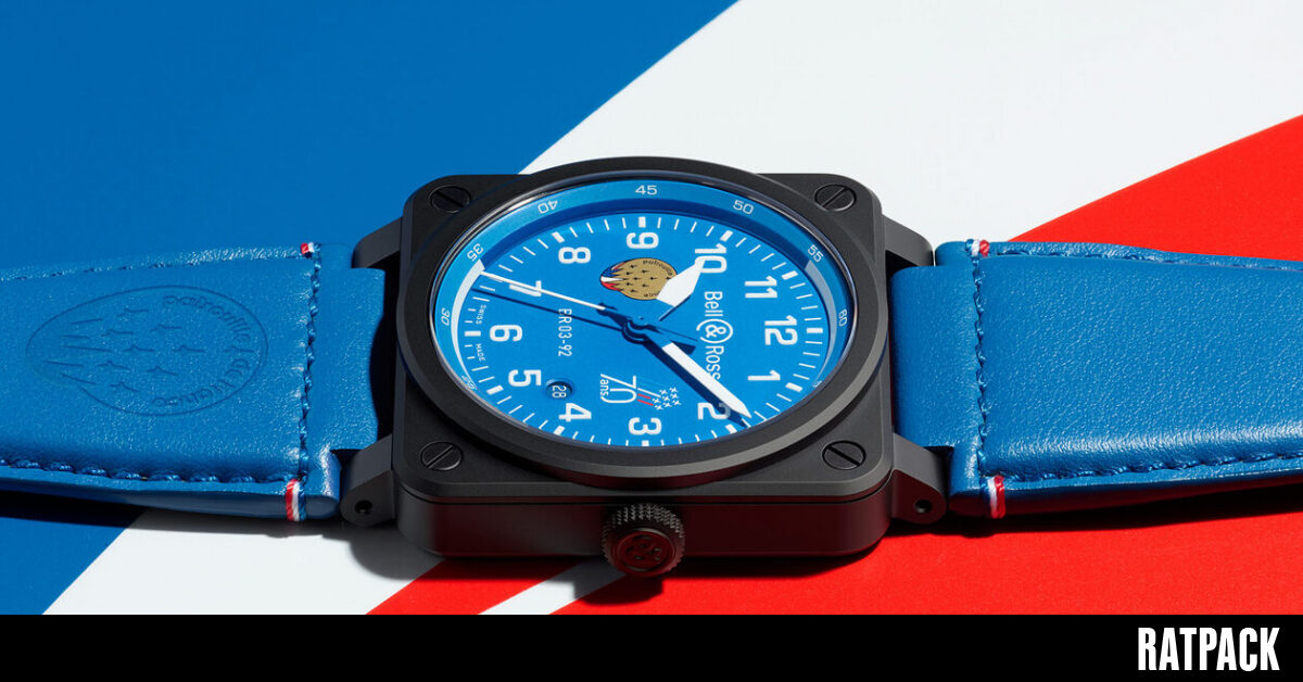 H Bell & Ross παρουσίασε το πιο γαλλικό και το πιο αεροπορικό της ρολόι ...